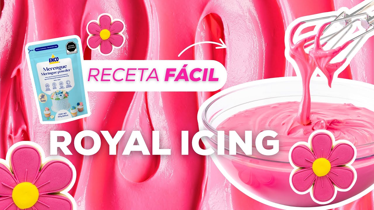 👑 Royal Icing Perfecto para Galletas 🍪 | Receta Fácil y Duradera ...