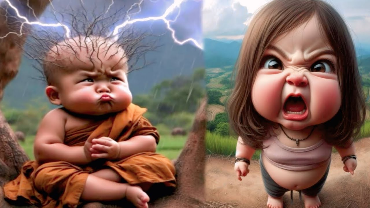 So Cute Baby Monk 😍😍 - YouTube