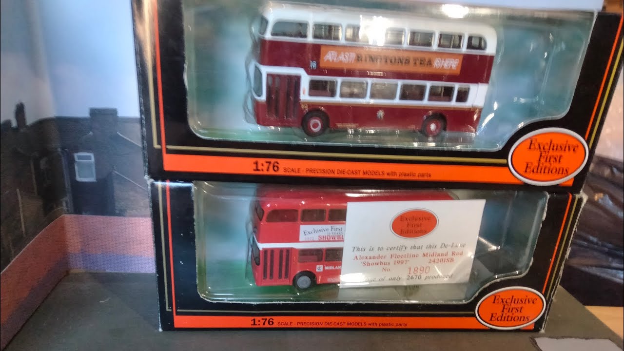 Model bus review; EFE Alexander Atlantean and Fleetline #bus #modelbus ...