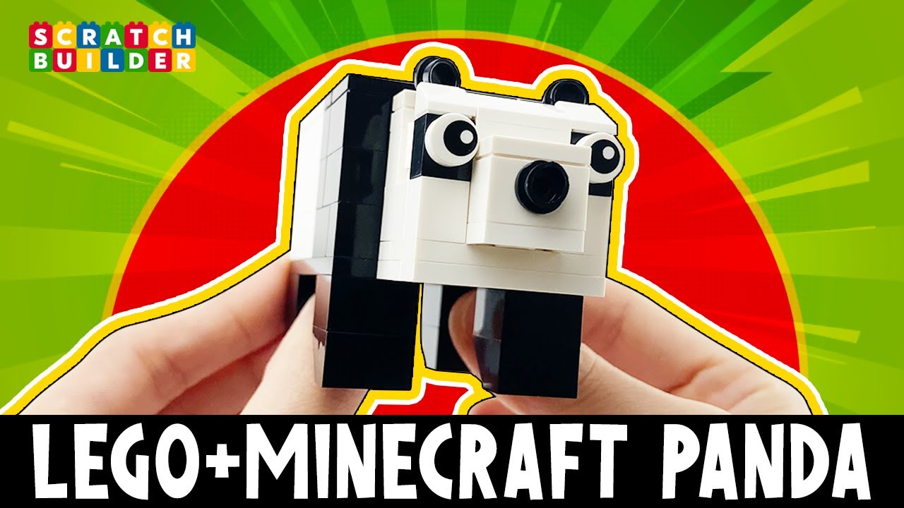 MINECRAFT LEGO PANDA BUILD - YouTube