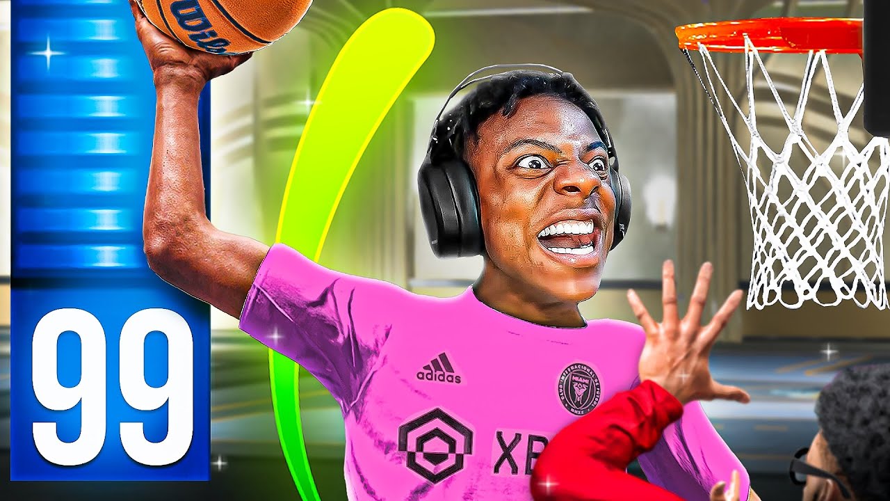 IShowSpeed + 99 DRIVING DUNK is UNFAIR in NBA2K23.. - YouTube