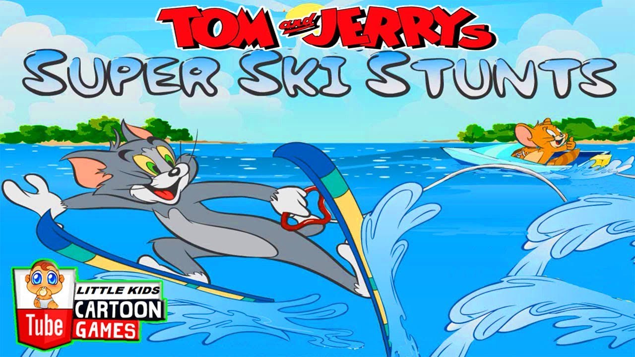 Fun TOM AND JERRY - SUPER SKI STUNTS. Tom and Jerry 2017 Games. Baby ...