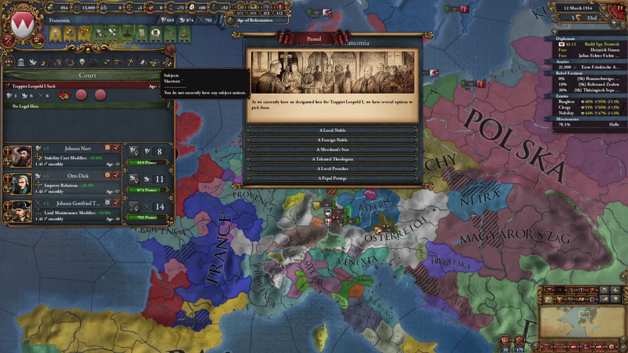 EU4 Franconia Campaign Day 8 - YouTube