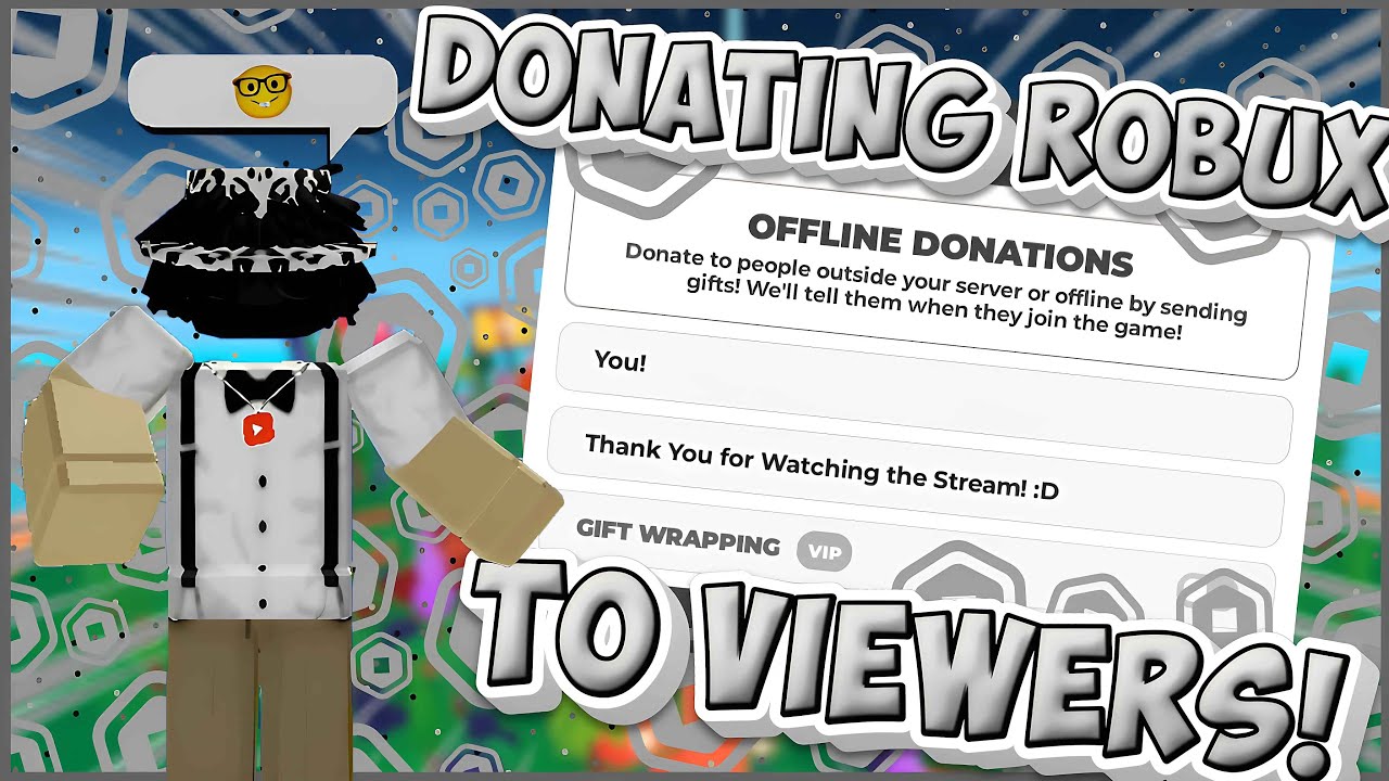 🔴LIVE PLS DONATE 💸 DONATING ROBUX TO EVERYONE 💸 #robux #live #plsdonate ...