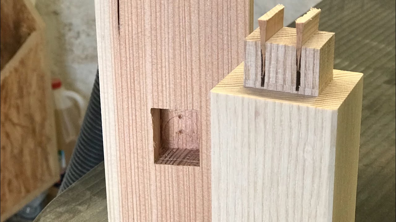 Holzverbindung ohne Leim - YouTube