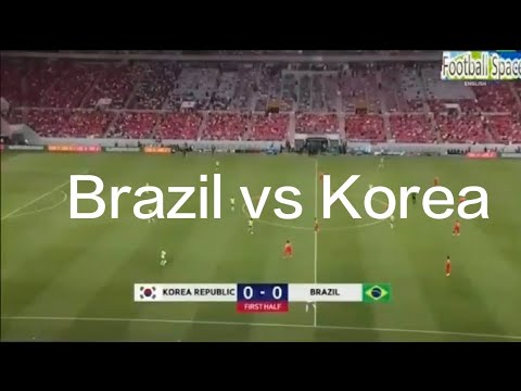FIFA world cup Brazil vs south Korea highlights - YouTube