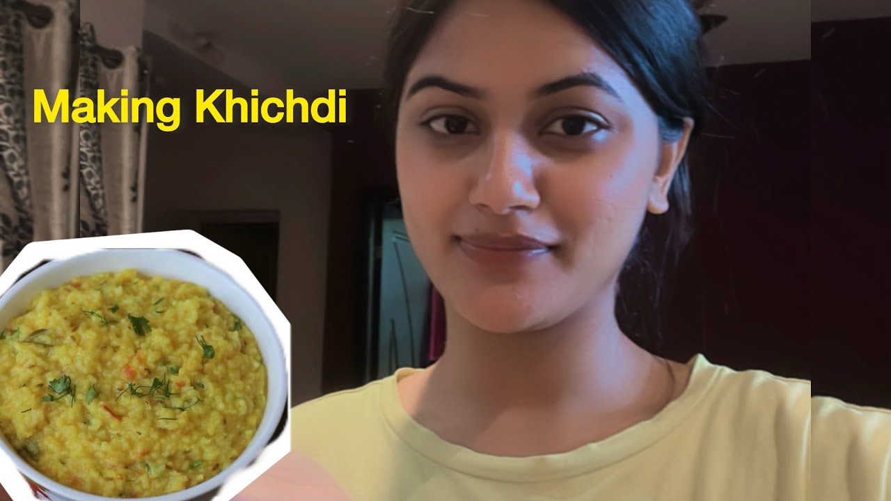 First time making khichdi at home 🏠 - YouTube