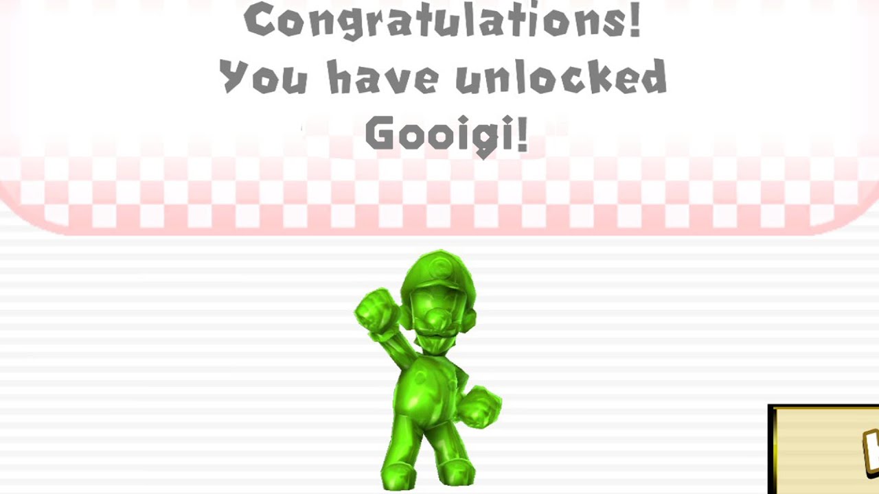 How to Unlock Gooigi in Mario Kart Wii - YouTube