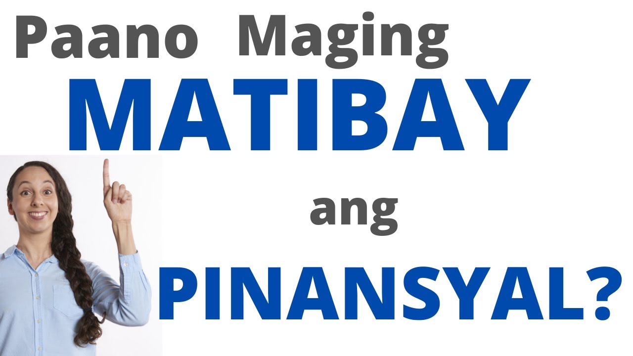 Paano Maging Matibay ang Pinansyal? - YouTube