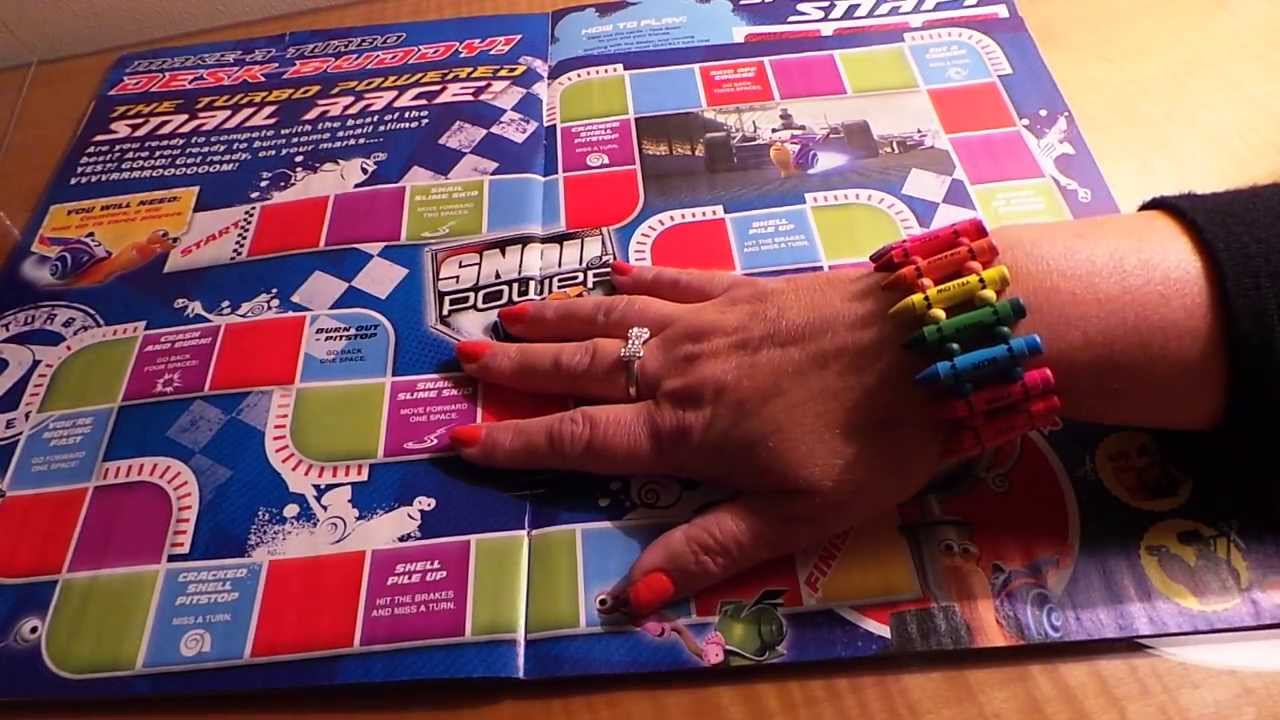 DREAMWORKS TURBO RACING TEAM OFFICIAL MAGAZINE TRAILER WITH FREE GIFTS ...