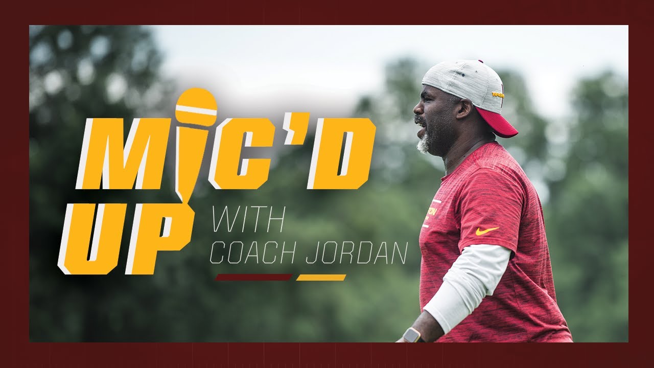 Mic'd Up: RBs Coach Randy Jordan Wired for Sound During Minicamp ...