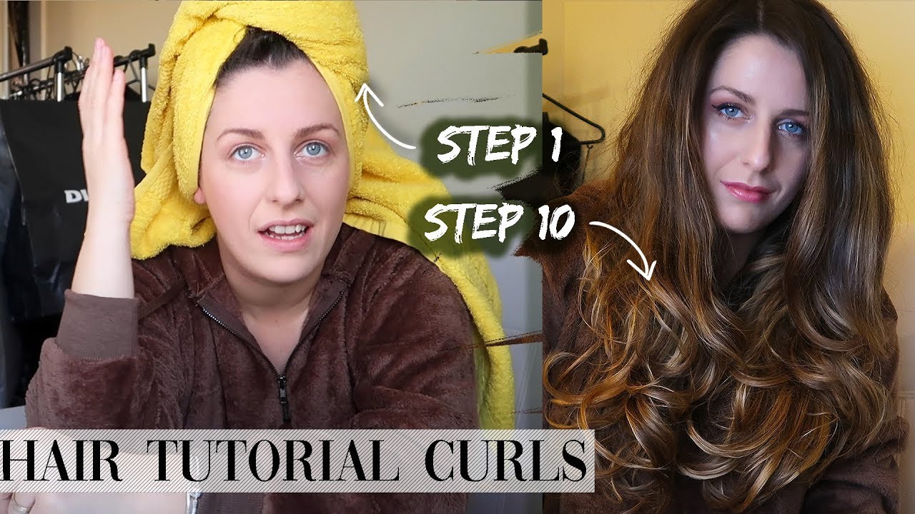 How to Create My Signature Curls | 10 Steps Hair Tutorial - YouTube