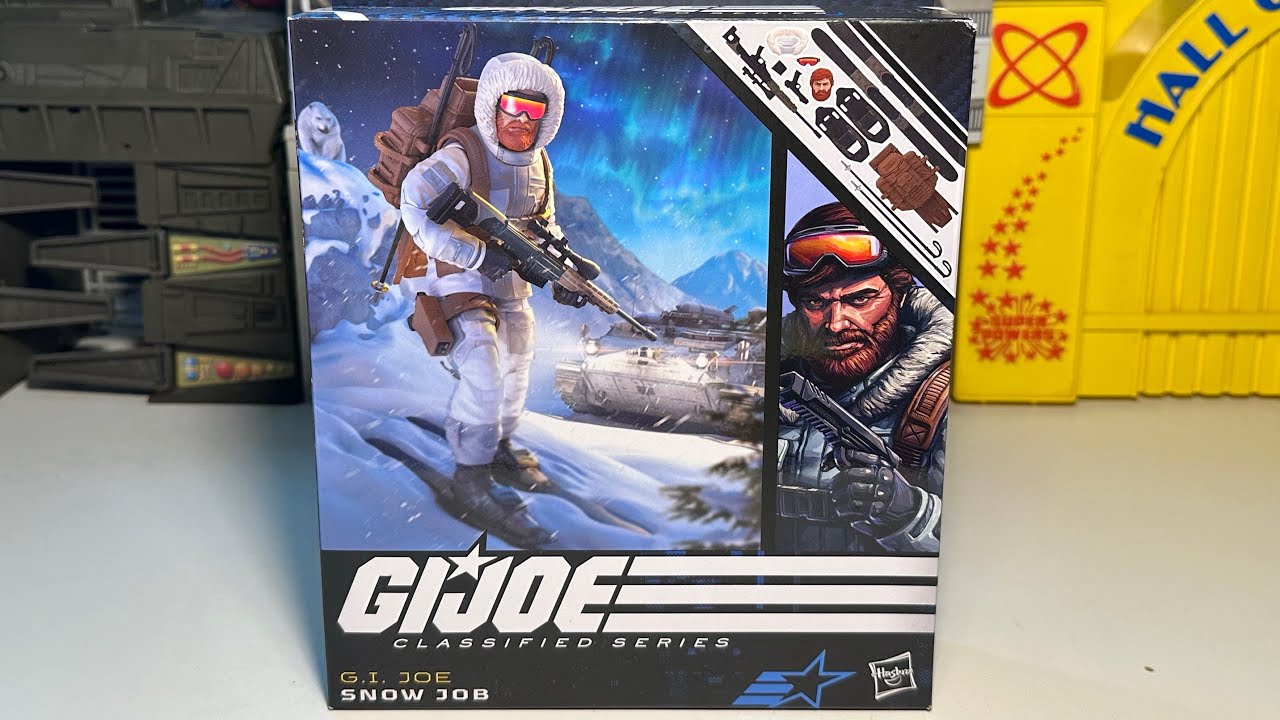 GI JOE Classified Series Snow Job !!! - YouTube
