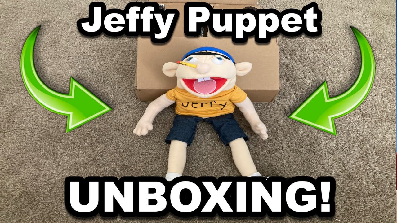 SML Merch Jeffy Puppet Unboxing! - YouTube