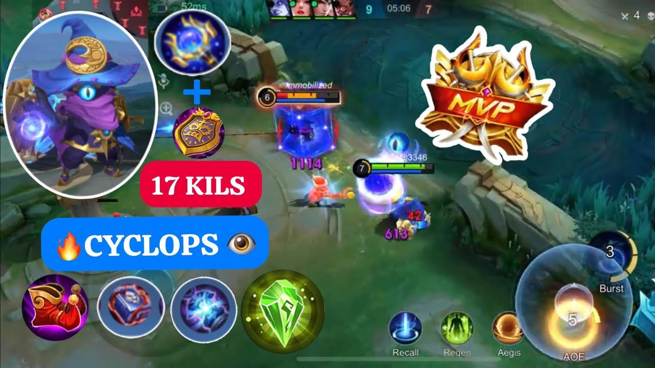 Cyclops INSANE Build , MOST Try 2024 (Mobile Legends) - YouTube