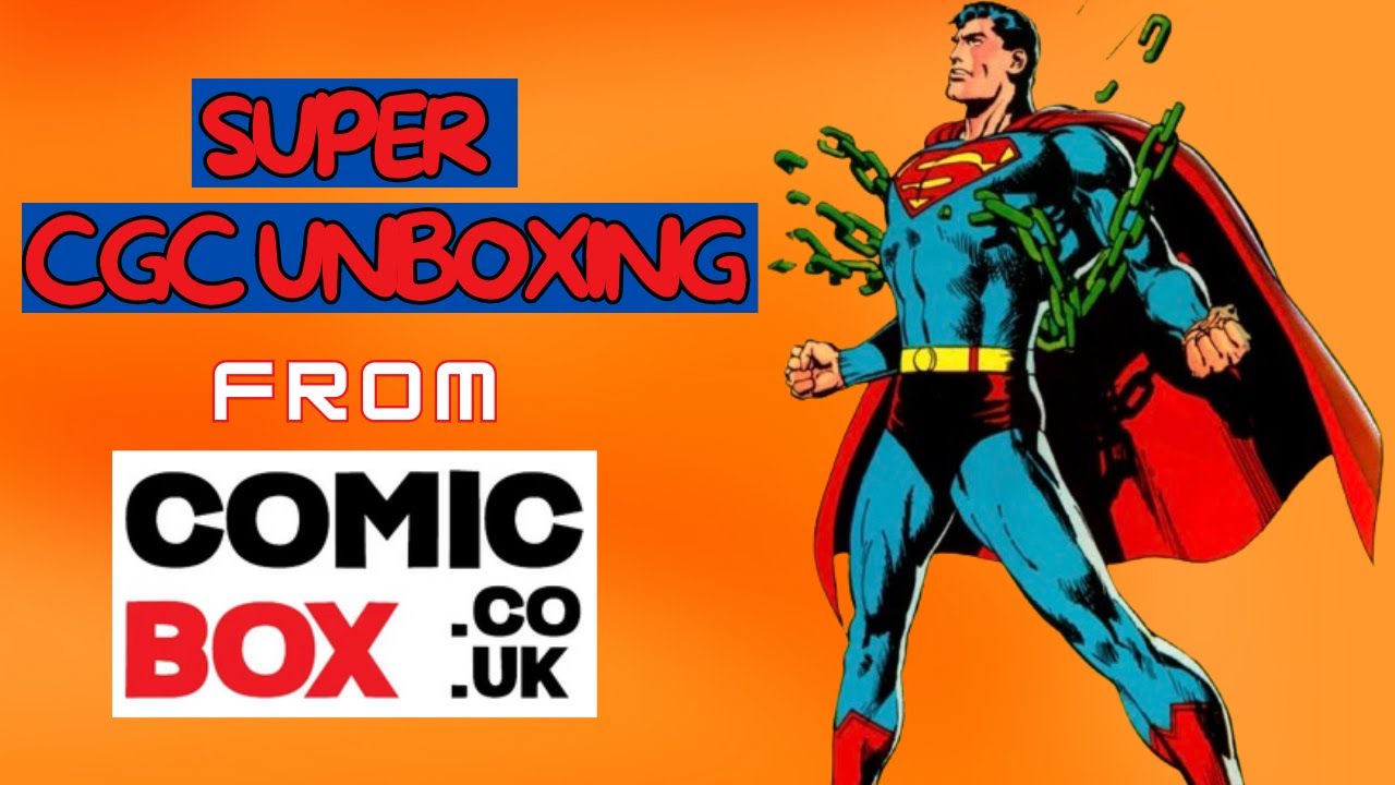 Superman CGC Comic Unboxing - Comic Box.co.uk - YouTube