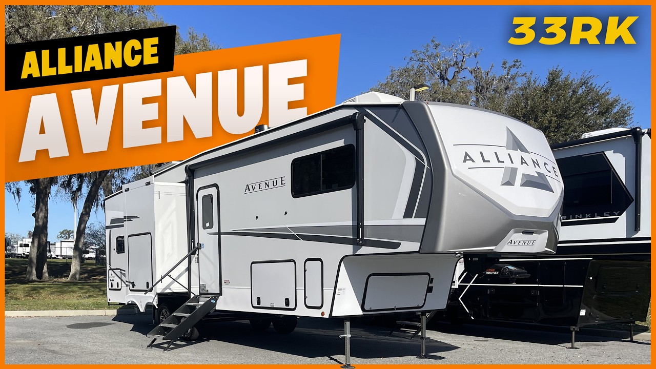 The BEST ULTRA Light Weight 5th Wheel HUGE REAR KITCHEN! - YouTube