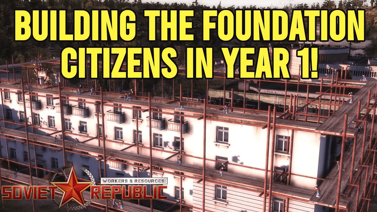Happy Citizens in Year 1 | Ep2 | Workers and Resources Soviet Republic ...