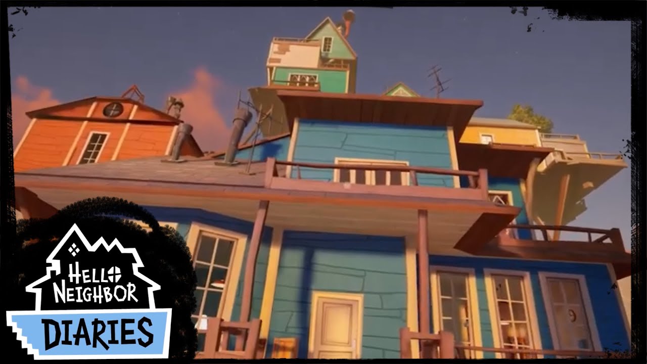 HELLO NEIGHBOR DIARIES - FULL WAlKTHROUGH - YouTube