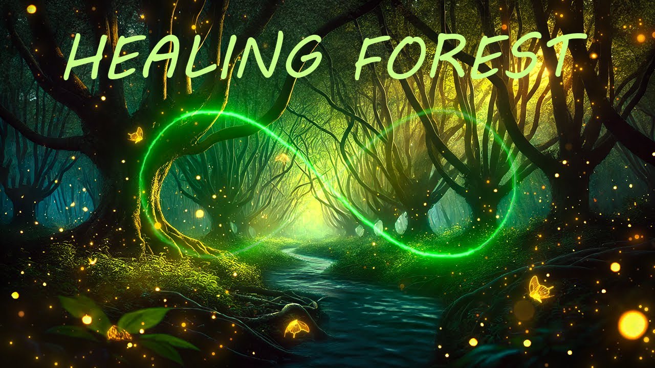 639Hz + 741Hz Magical Forest Music to Soothe Stress,Promote Restful ...