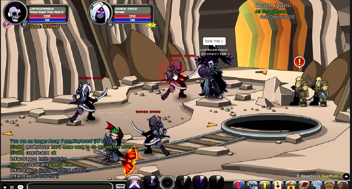 AQ World's (Gold Deposits) Quest (: - YouTube