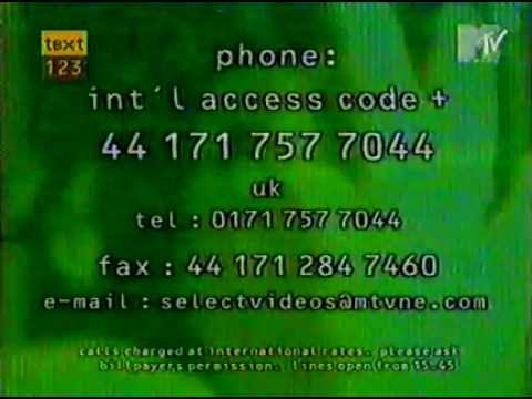 MTV Select with Eden (April 26, 1997) - YouTube