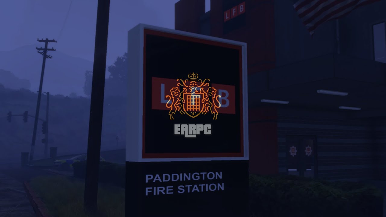 A slight slip up at the LFB Station - YouTube