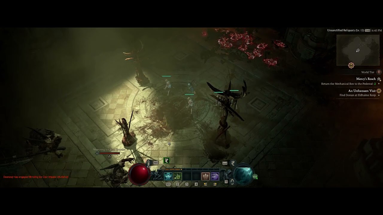 Hardcore Mercy's Reach Dungeon Diablo 4 - YouTube