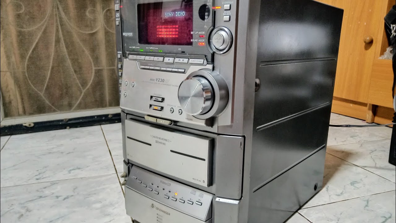SONY MHC-VZ30AV - YouTube