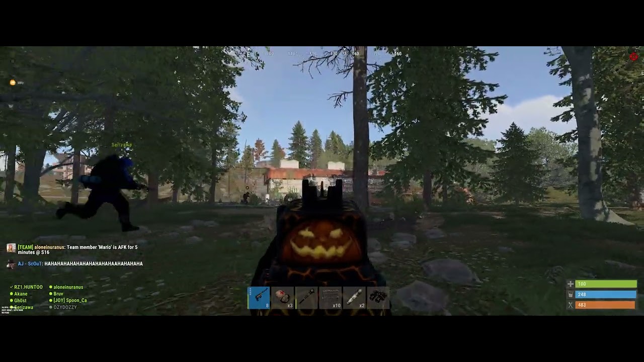 RUST WHEN YOUR TEAM GOES TO RECYCLE BUT ANOTHER TEAMS ALREADY THERE - YouTube