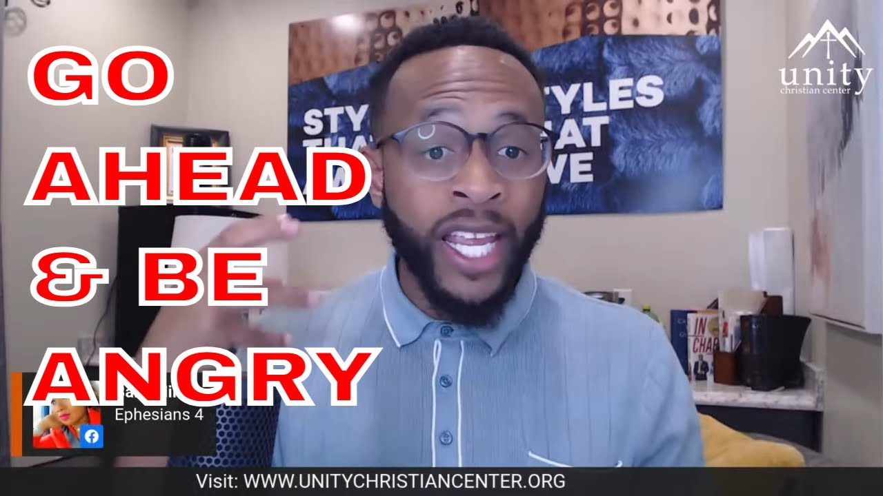 GO AHEAD AND BE ANGRY | Bishop Sylvester Mixon Jr. | Be & Behold Series ...