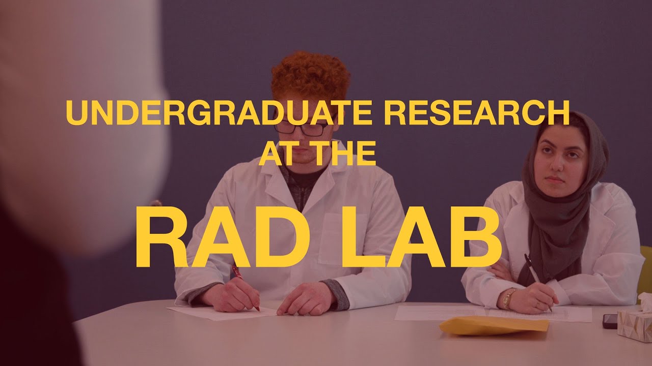 Undergraduate Research at the RAD Lab - YouTube