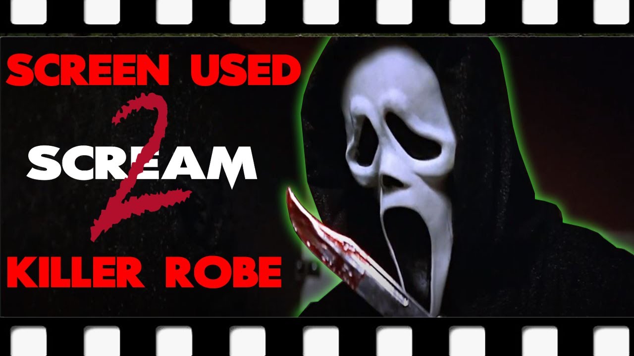 Screen-Used Ghostface Killer Robe From Scream 2 (watch until the end ...