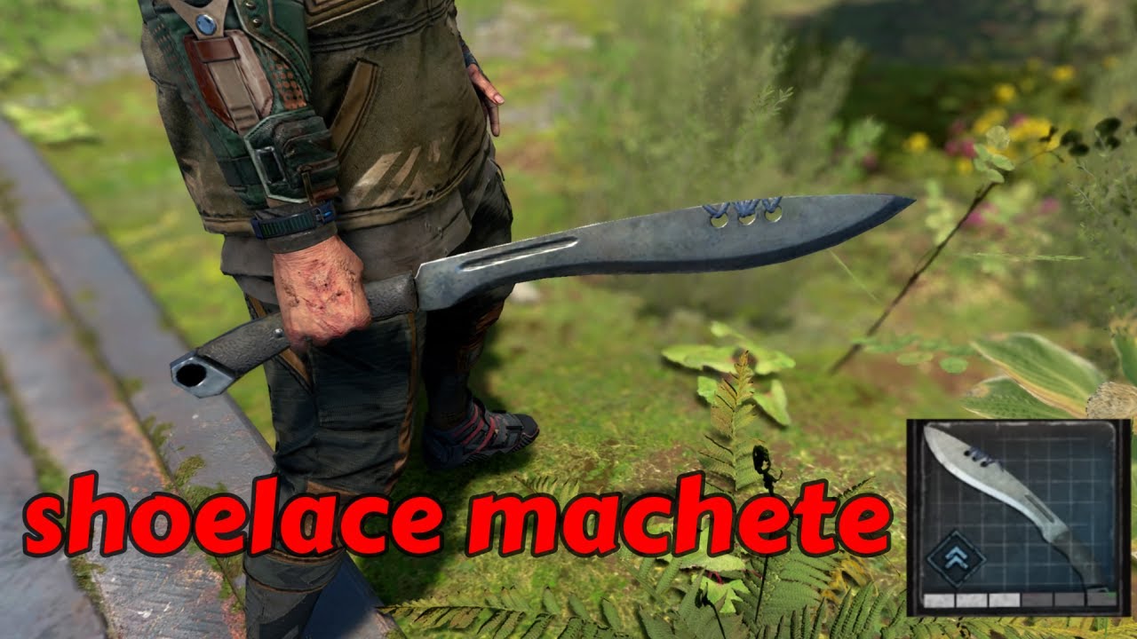 shoelace machete blueprint location in dying light 2 - YouTube