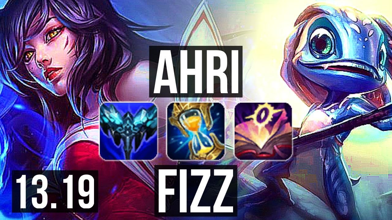 Ahri Vs Fizz Mid 7 0 6 1 8m Mastery Godlike Na Grandmaster 13