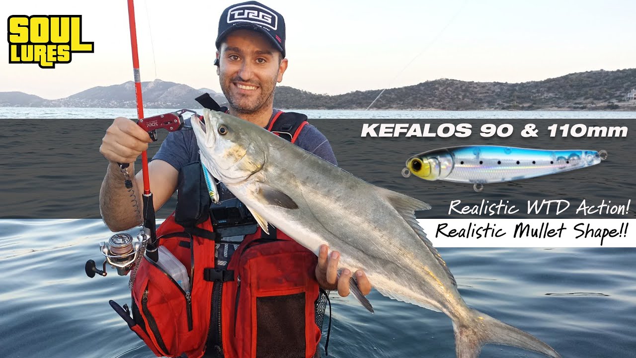 Soul Lures Kefalos: topwater fishing for Leerfish - YouTube