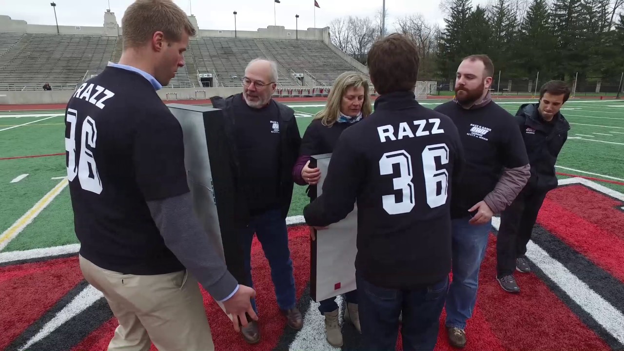 4 1 17 OWU Lacrosse "Razz's Game" vs Hiram - YouTube