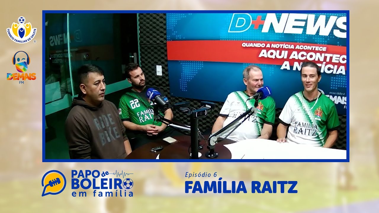 Papo de Boleiro em Família - Ep6 - Família Raitz - YouTube