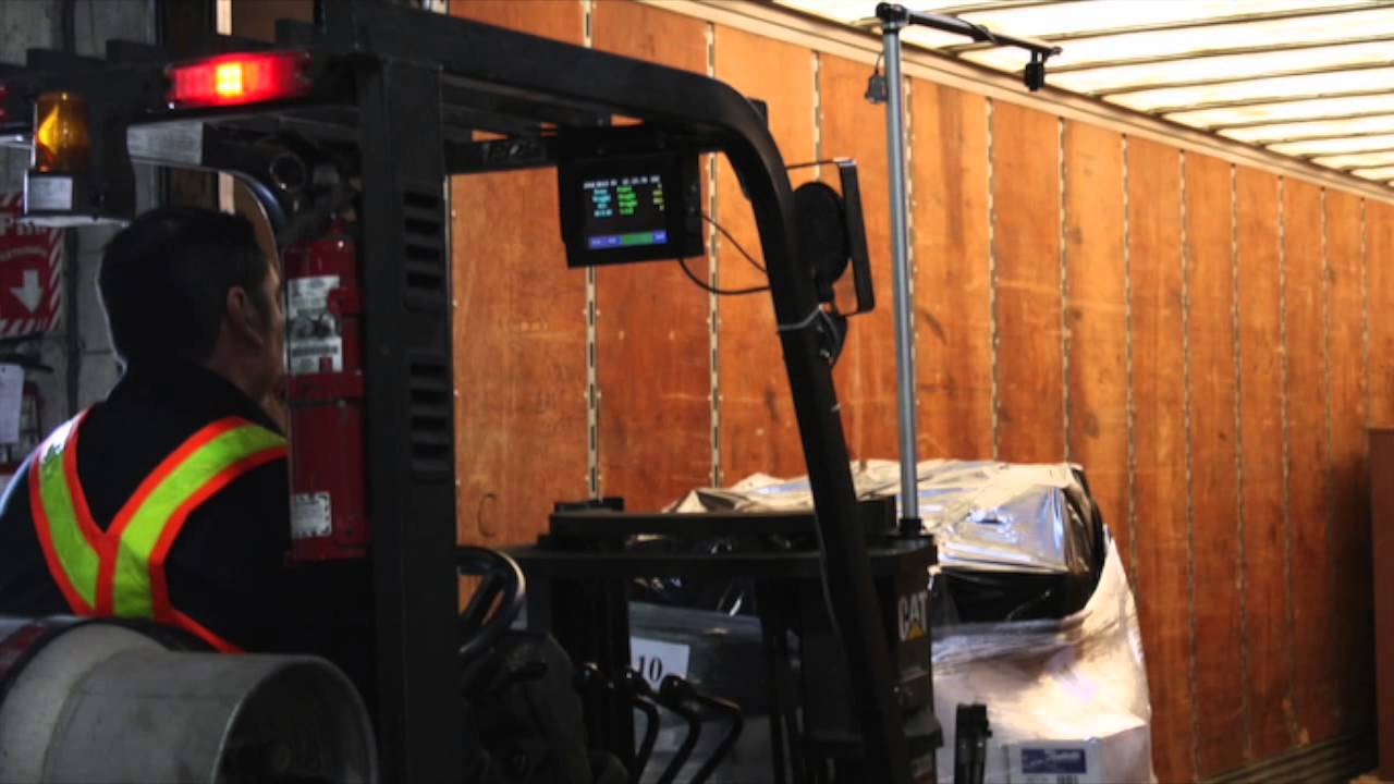 LTL Industry Cubefreight, Forklift Weighing and cubing - YouTube