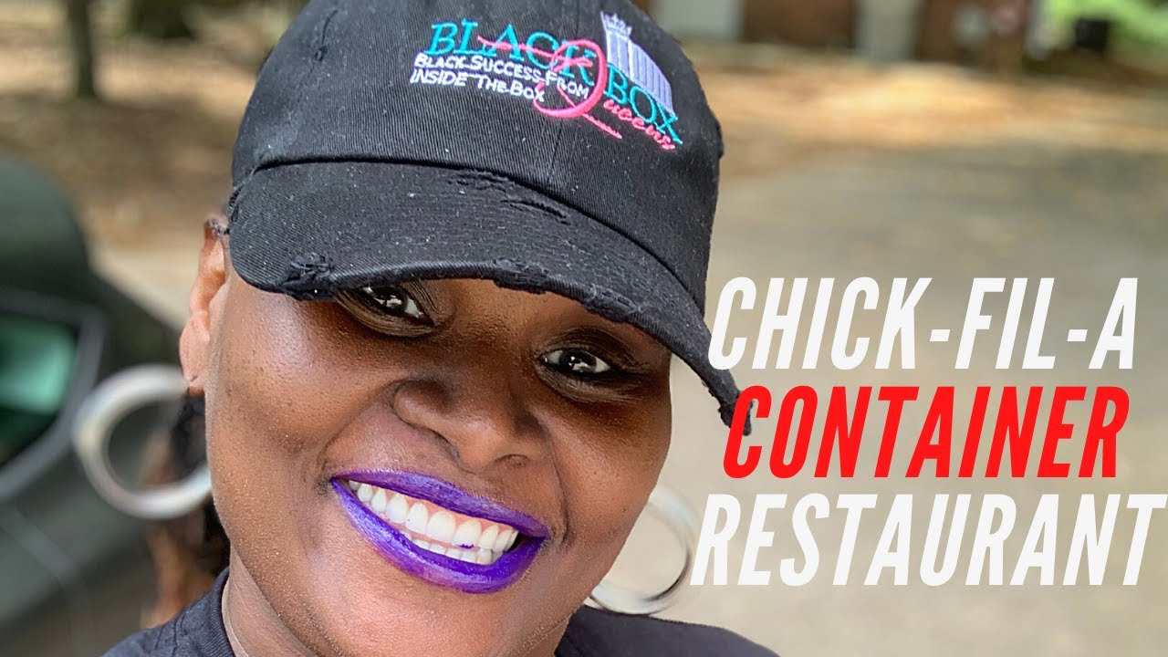 Chick Fil A Built With Shipping Containers in Atlanta Metro Area - YouTube