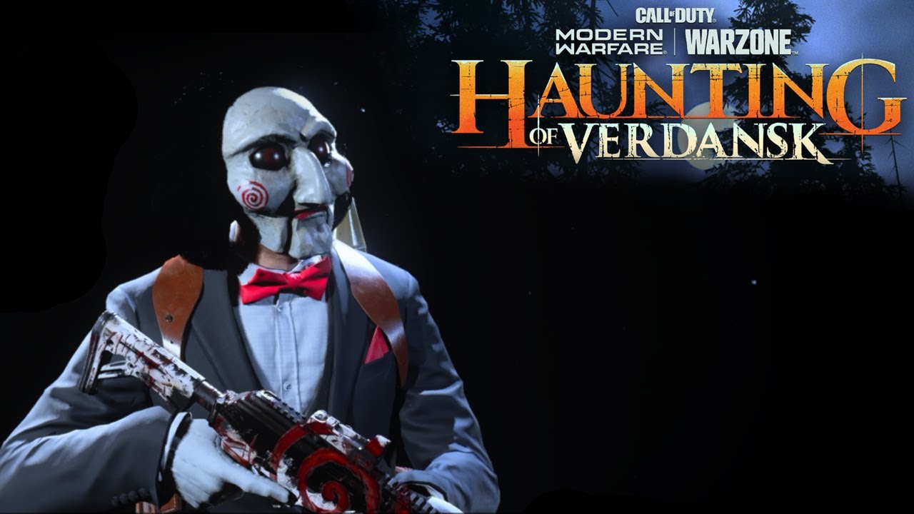 Présentation de Billy (Saw) call of duty warzone Haunting of Verdansk ...