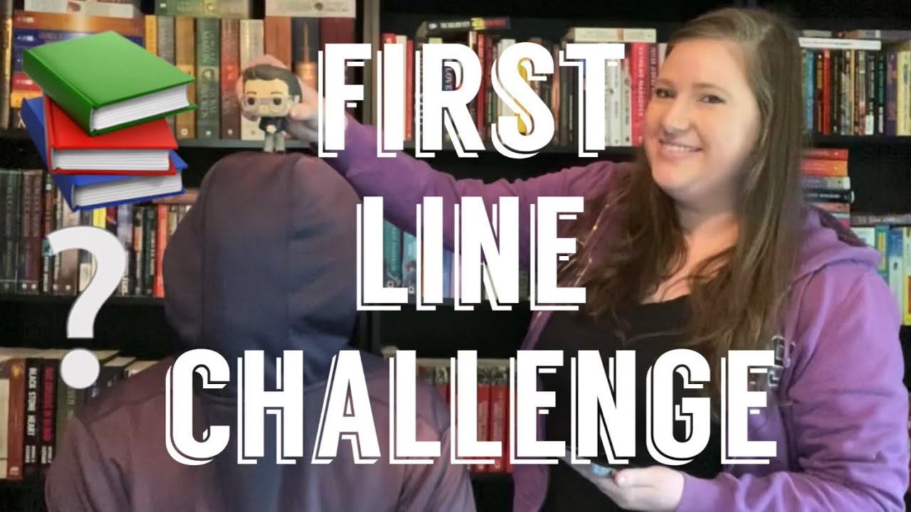 First Line Challenge (with my girlfriend Stacey) - YouTube