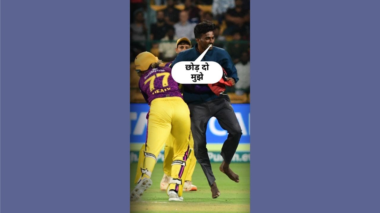 WPL 2024 : Alyssa Healy tackles pitch invader in UP Warriorz vs Mumbai ...