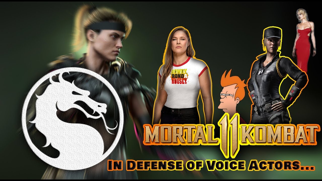 #MortalKombat11 #RondaRousey #VoiceActors Rousey as Sonya? In Defense ...