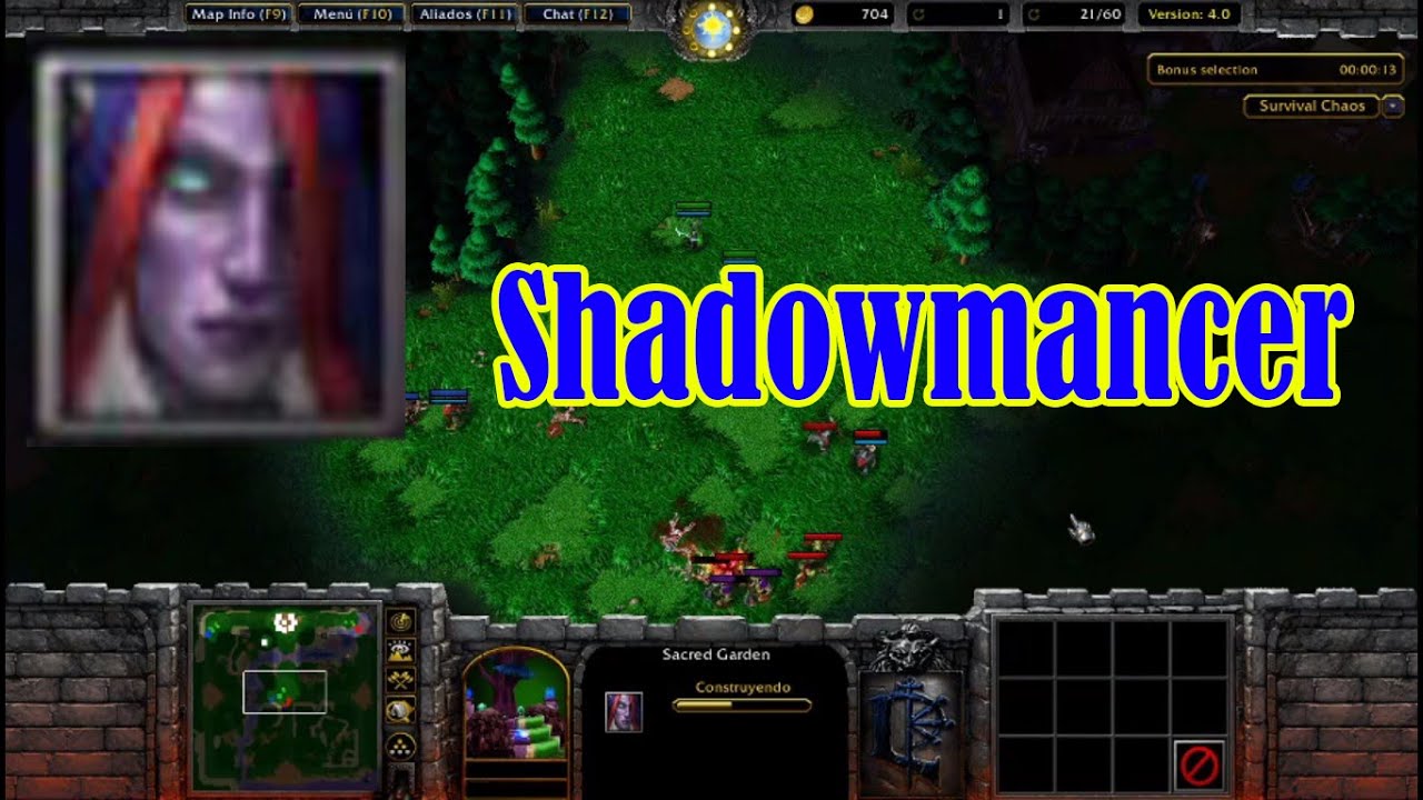 Warcraft III Survival Chaos 20 Shadowmancer 2023 - YouTube