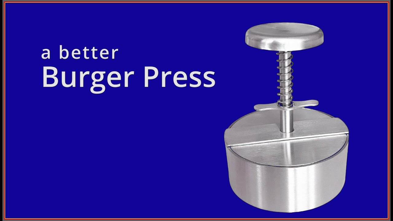 The Best Burger Patty Press - NOBER Stainless Steel Hamburger Maker ...