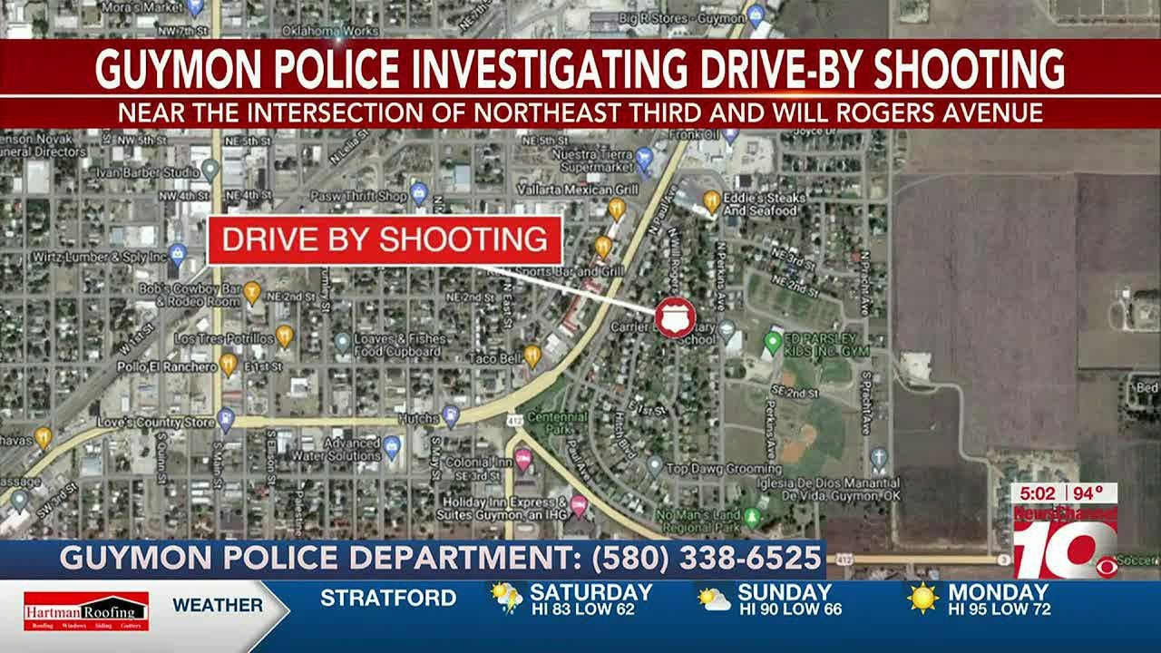 VIDEO: Guymon Police Department responds to early morning drive by ...