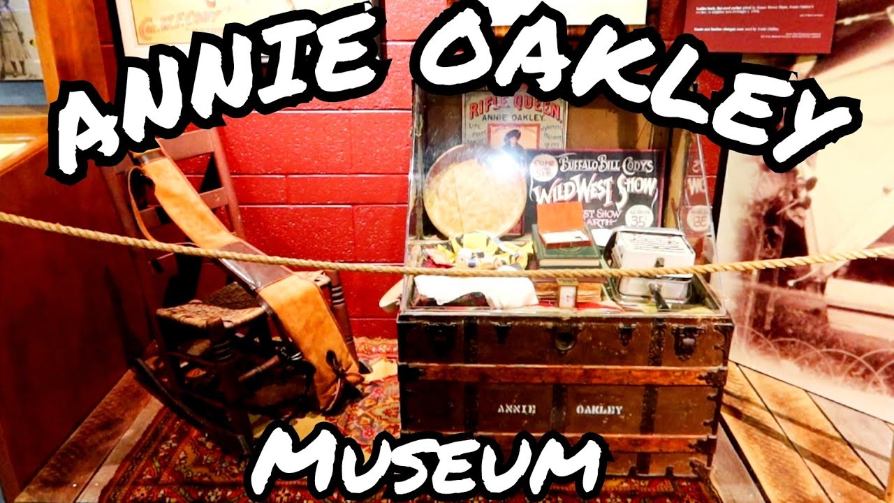 ANNIE OAKLEY's Gun Collection & Personal Belongings Museum - YouTube