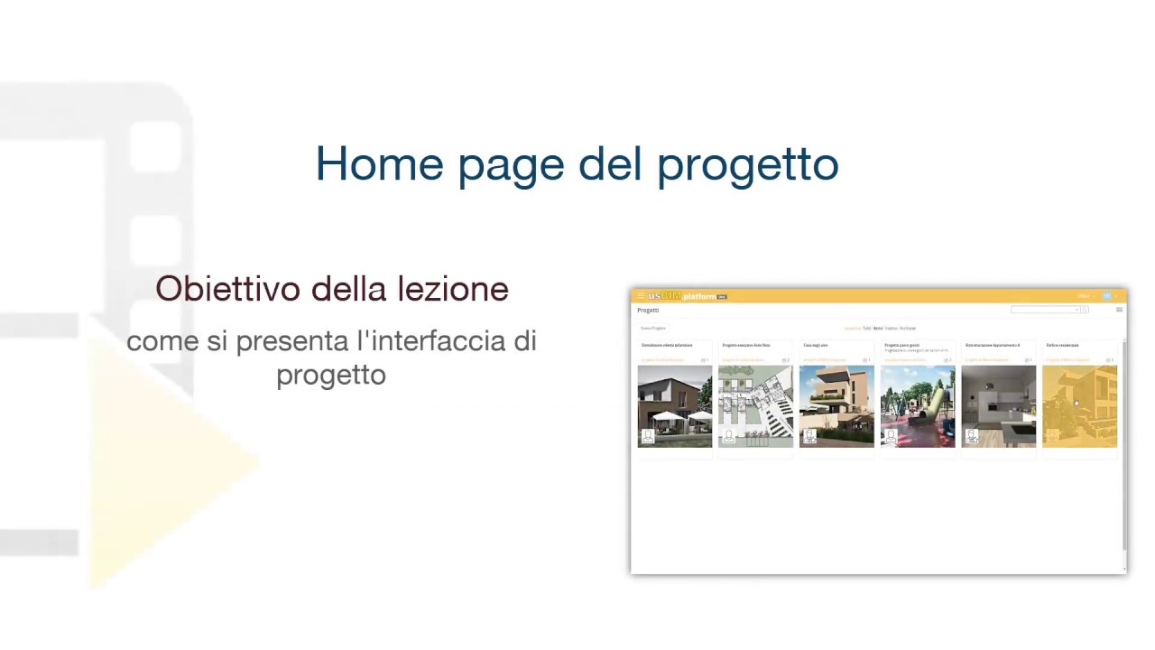 Tutorial usBIM.platform ONE - Home page del progetto - ACCA software - YouTube
