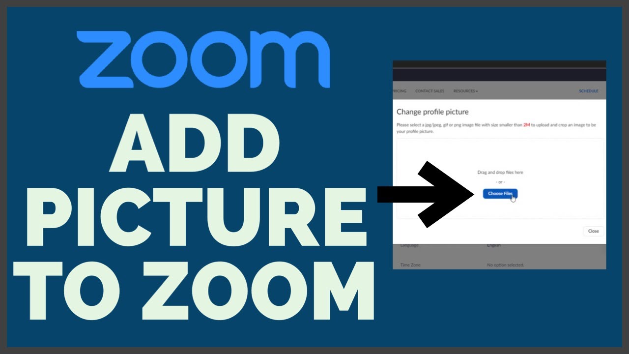 How to Add a Profile Picture to Your Zoom Account (2022) - YouTube